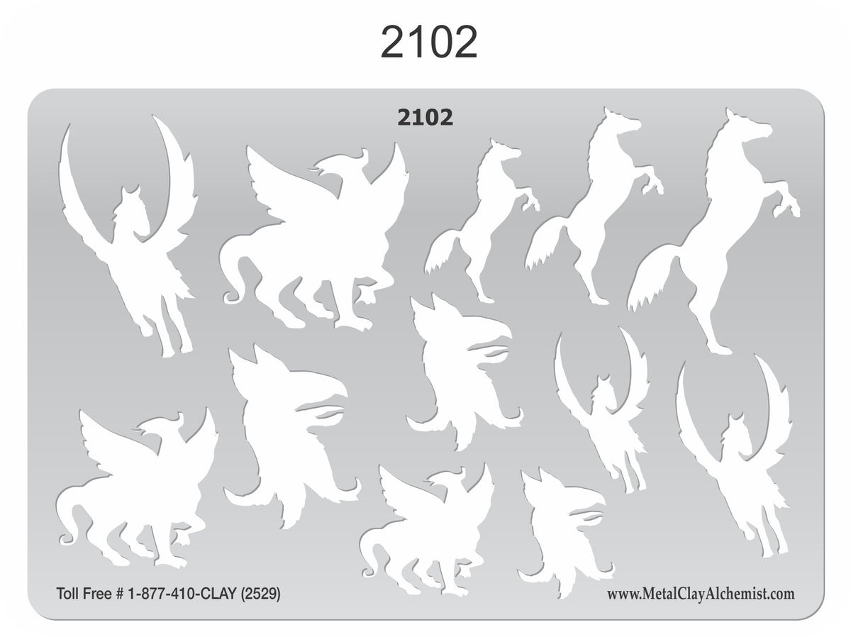 Template - Mythical Creature - Metal Clay Alchemist